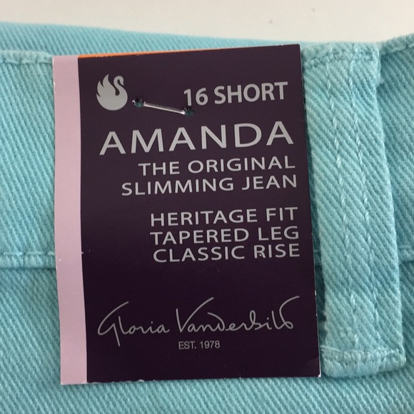 Gloria Vanderbilt | Jeans | Gloria Vanderbilt Amanda Original Slimming ...